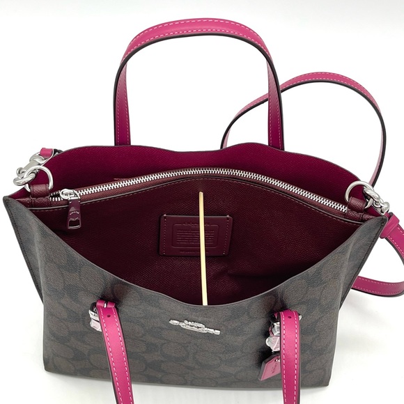 Coach | Bags | Coach Mollie 25 Satchel Crossbody Bag In Signature ...